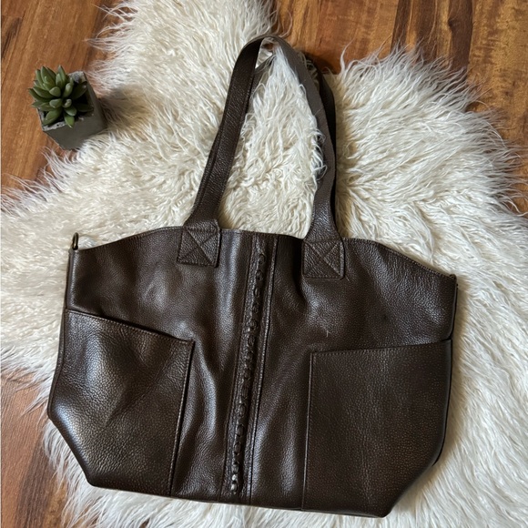 Laggo | Bags | Laggo Brown Leather Handbag | Poshmark